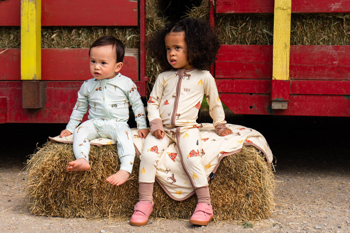 Farm Animal Bamboo Baby Clothes | Farm Friends Collection – Belan.J