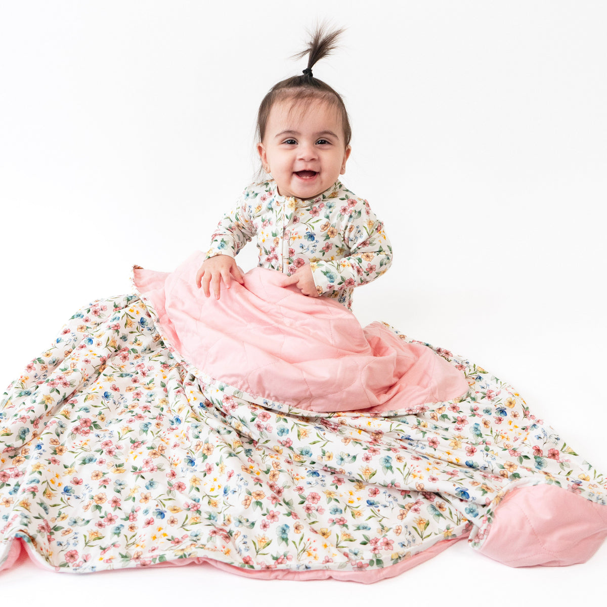 1.0 TOG Child Blanket - Spring Meadow/Crystal Rose – Belan.J