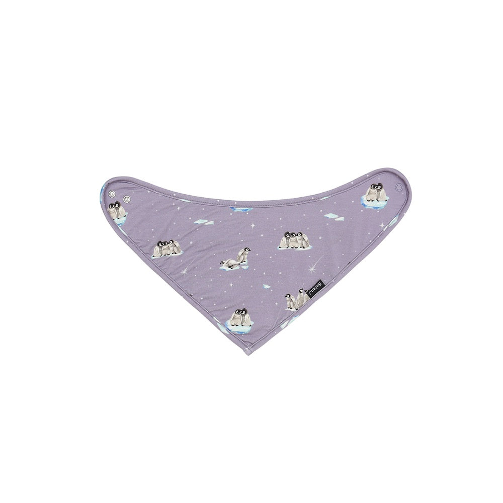 Bandana Bib - Penguins (Periwinkle) – Belan.J