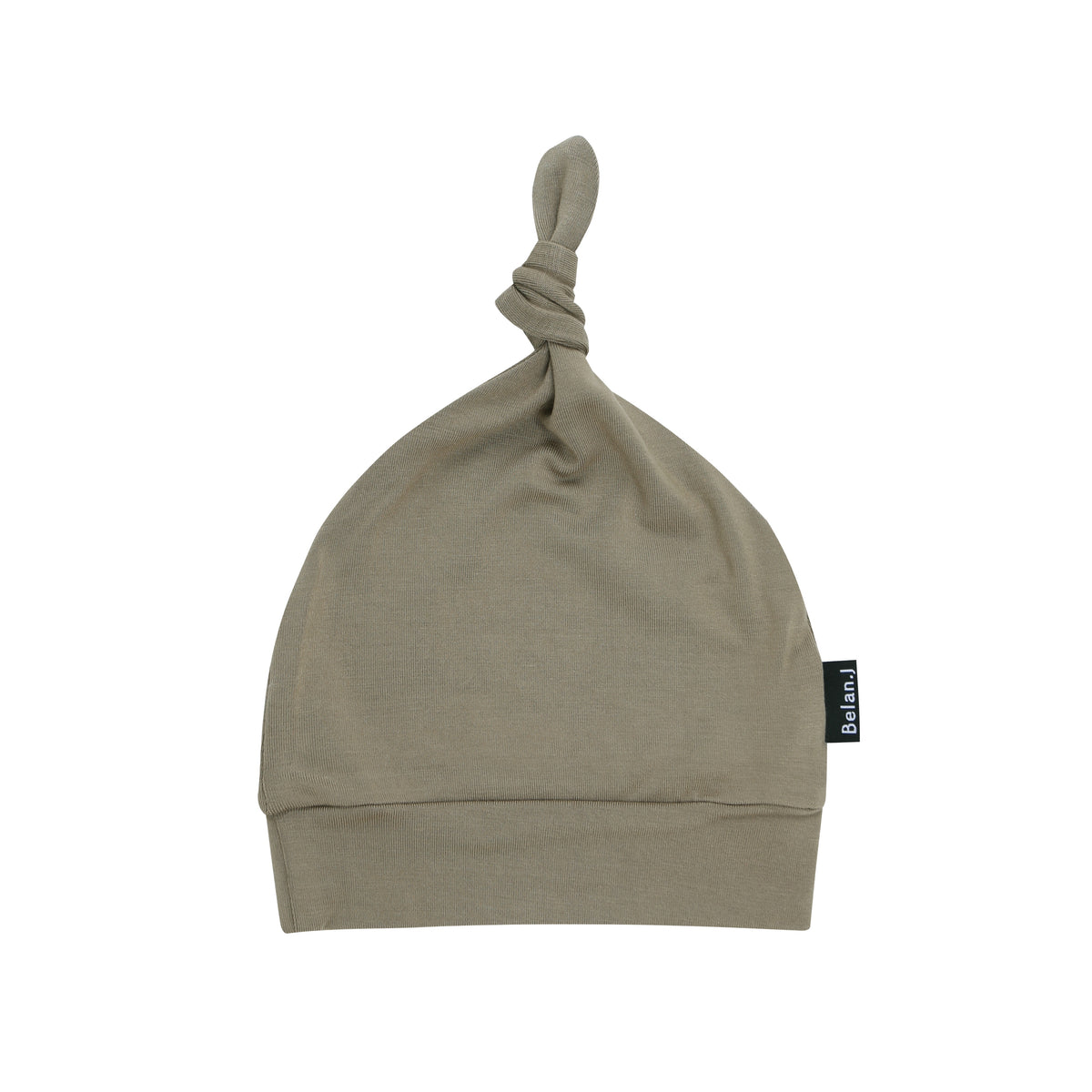 Belan.J Knotted Hat - Bark | Cozy and Warm